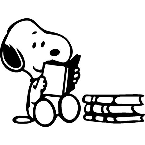 Snoopy Reading Snoopy Tattoo Snoopy Drawing Snoopy Pictures