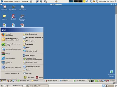 VNC Virtual Network Computing Marconi Poveda