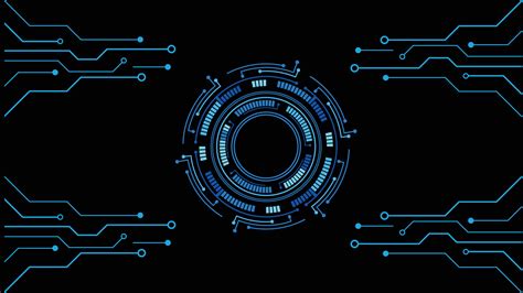 Artificial Intelligence Cyber Circuits Future Technology Concepts Background 46007242 Vector