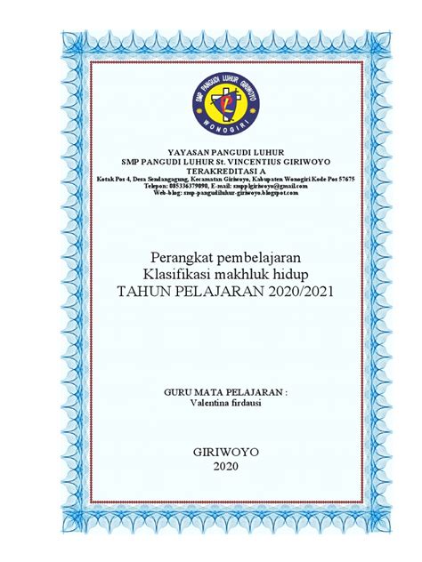 2021 Sampul Rpp Pdf