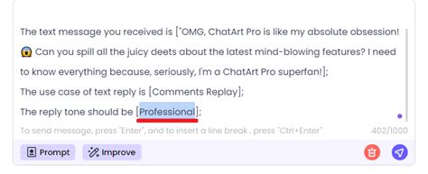 Free Text Message Reply Generator