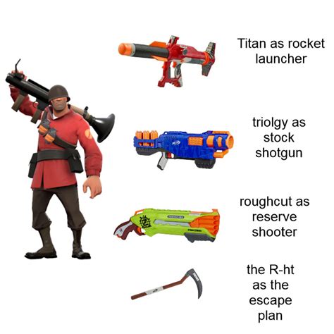 Tf2 X Nerf Ideas Soldier Rtf2