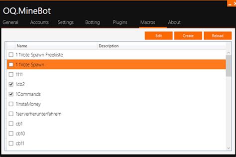 Create Custom Macros In Oqminebot For You By Tinoschulz Fiverr