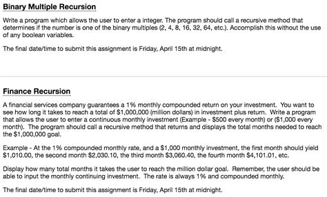 Solved Write A Program Which Allows The User To Enter A