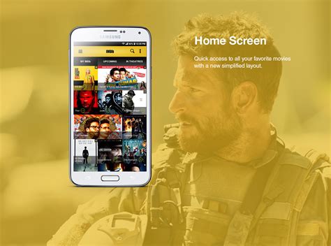 Imdb Android App Concept On Behance
