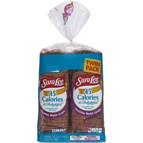 Sara Lee 45 Calorie Whole Wheat Bread Nutrition Facts Besto Blog