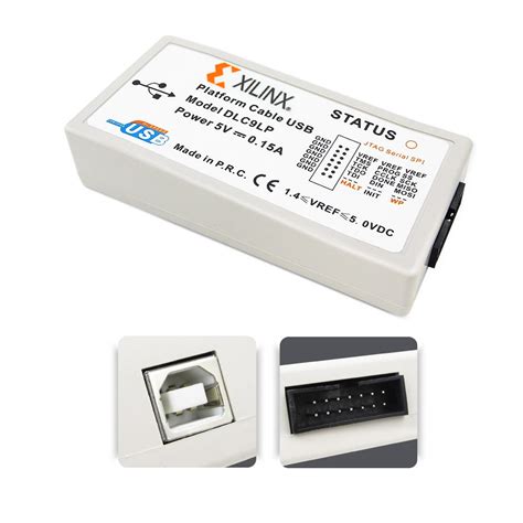 Xilinx Platform Cable Xilinx Fpga Cpld Programlayıcı Kablo Spartan Virtex Xc9500 Xc4000