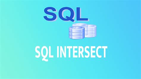 Sql Intersect