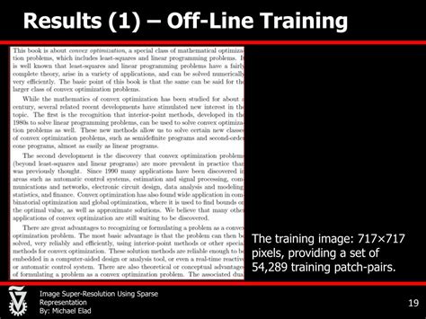 Ppt Single Image Super Resolution Using Sparse Representation