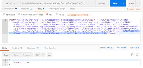 Azure Devops In Vsts How Can I Set Default Backlog Columns Stack Overflow