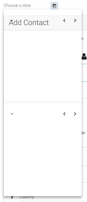 Datepicker Material Design Angular 5 Opens Empty Windows Stack Overflow