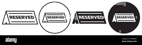 Reserved Icon Vector Set Collection For Web Vector Set Collection For