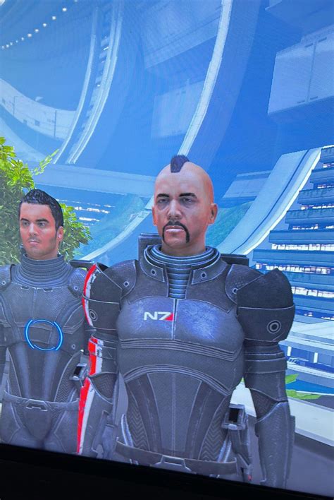 My Friend Is Playing Mass Effect For The First Time And He Went With