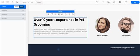 Column Advanced Tab Switch Between Normal And Hover Optimizepress Help Center