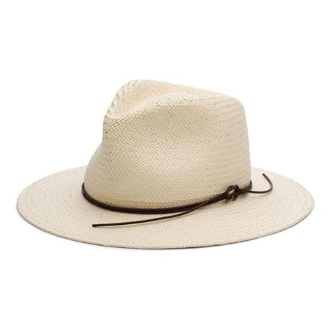 Rag And Bone Packable Straw Fedora 225 Liked On Polyvore Featuring Accessories Hats Ragbone
