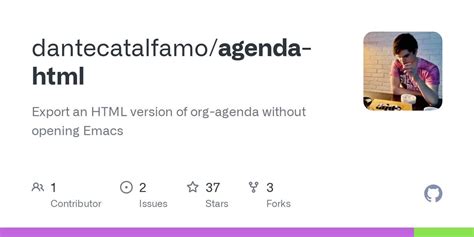 Automated Org Agenda To Html Remacs