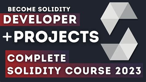 Complete Solidity Course With Projects 2023 Become Solidity Developer