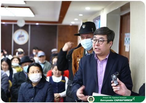 УИХ ын гишүүн Б Саранчимэг Баянзүрх дүүргийнхээ 5 дугаар хорооны иргэдтэйгээ уулзлаа