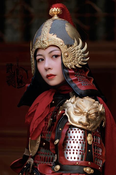 武备寺之仿明宋高级细札女甲 扈三娘盔甲 秦良玉盔甲 女生盔甲 淘宝网