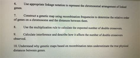 Solved 6 Use Appropriate Linkage Notation To Represent The