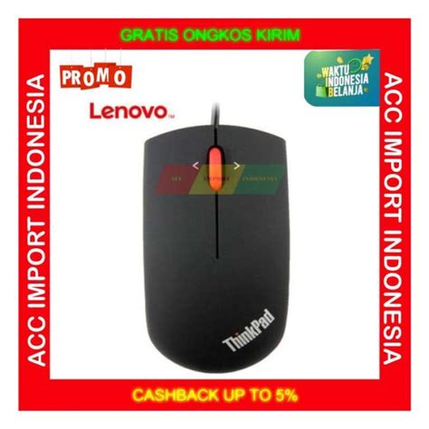 Jual Mouse Lenovo Thinkpad Original Mouse Kabel Usb Kerja For PC Laptop Di Seller Super Hemart