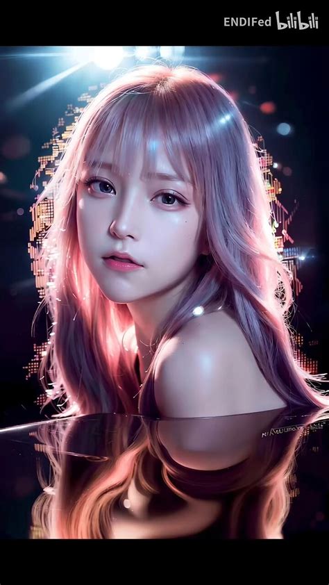 Ai炼丹分享 镜面与粒子特效 哔哩哔哩