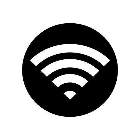 Signal Icon Vector Wifi Illustration Sign Antenna And Satellite Signal Symbols Wireless Logo