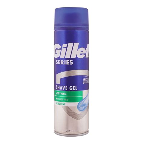 Buy Gillette Series Soothing With Aloe Vera Sensitive Shave Gel 200ml