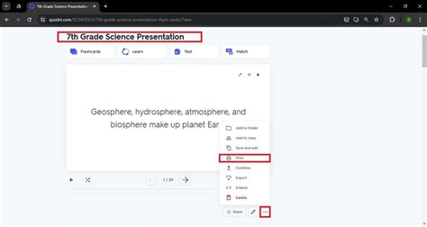 How To Print Quizlet Flashcards And Level It Up