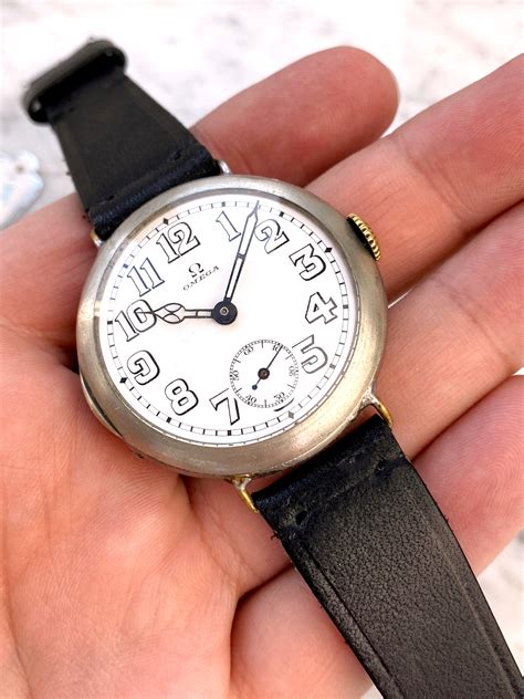 41mm Omega Trench Wristwatch Vintage Vintage Portfolio