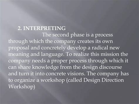 Design Driven Innovation Pptx