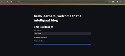 Streamlit Python Installation Usage And Applications