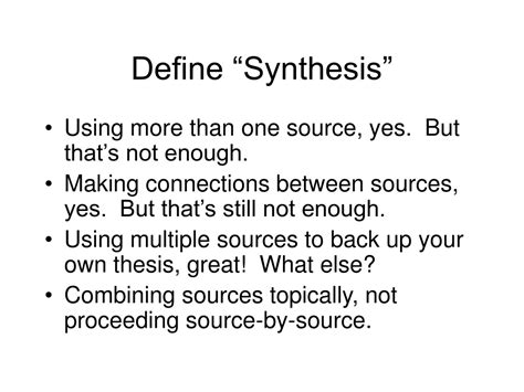 Ppt Synthesis Paper Strategies Powerpoint Presentation Free Download Id9530514