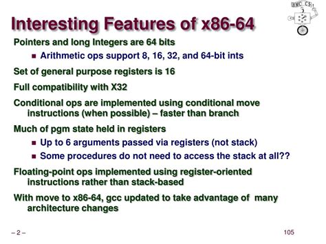 Ppt Machine Level Programming X86 64 Powerpoint Presentation Free