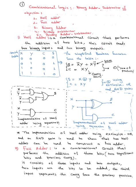 lecture 12 binary adder subtractor digital design and computer