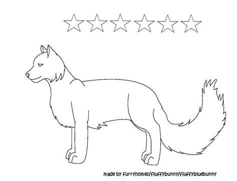 Female Wolf Template 1 By Furryhomes On Deviantart