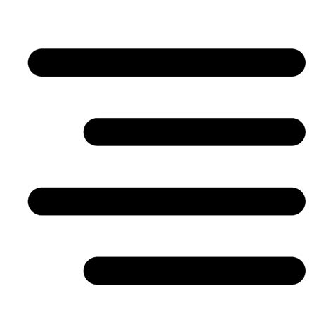 Align Text Right Vector SVG Icon SVG Repo