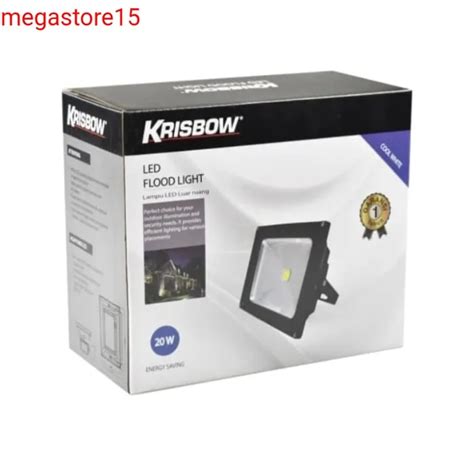 Krisbow Lampu Sorot Led Cob W Putihlampu Taman Spotlampu Outdoor Lazada Indonesia