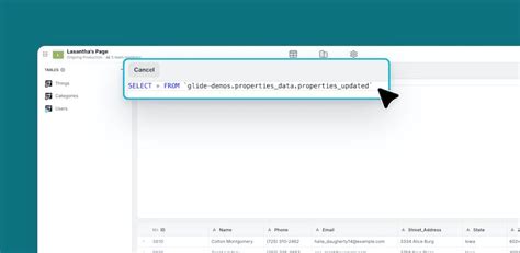 Glide Bigquery Build Custom No Code Apps With Bigquery