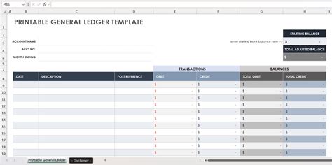 Top 5 FREE Excel Ledger Template Of 2024 How To Create One