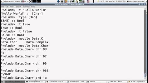 Haskell Programming Tutorial 5type Basics Arabic Version Youtube