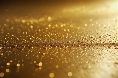 Brushed Gold Texture Metal Chrome Abstract Background Wallpaper Stock