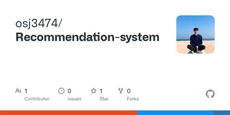 Github Osj Recommendation System