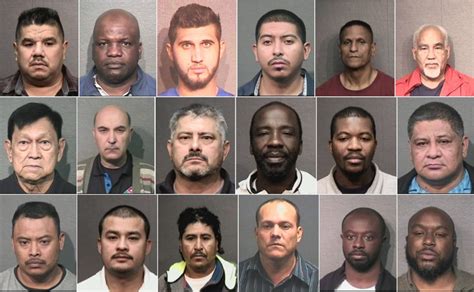 Houston Pd Releases 122 Arrest Photos In Sex Trade Crackdown Galleria