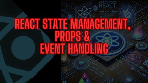 React State Management Props And Event Handling In Typescript The