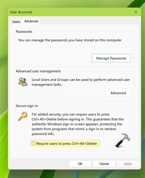 Netplwiz How Do I Disable Login Password Netplwiz Not Working