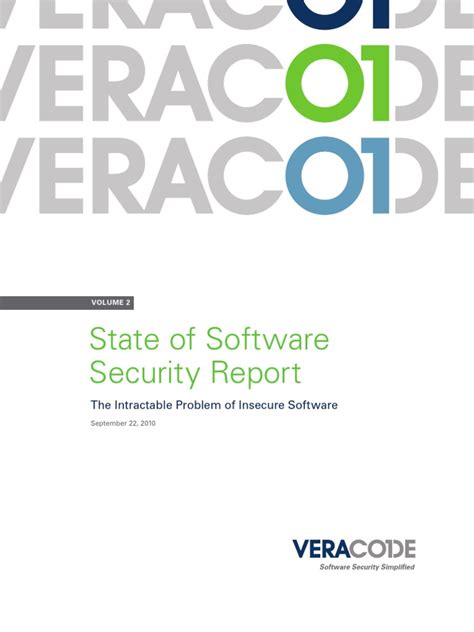 Veracode State Of Software Security Report Volume 2 Pdf