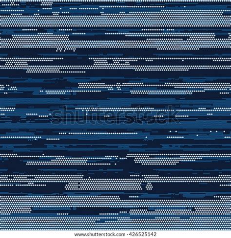 Abstract Glitch Dotted Strokes Textured Background Stock Vector Royalty Free 426525142