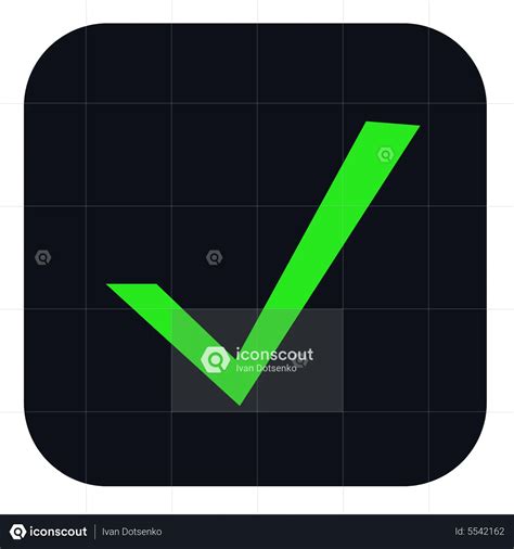 Green Checkbox Animated Icon Download In Json Lottie Or Mp4 Format