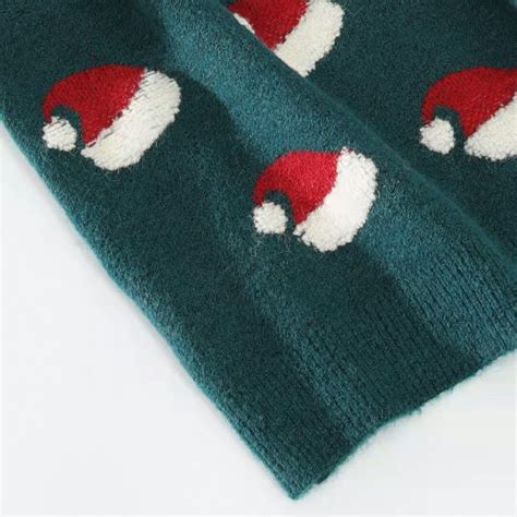 楽天市場クリスマス ニット クリスマス セーター クリスマス トレーナー アグリーセーター トップス ニット 秋冬 柄編み 配色ニット